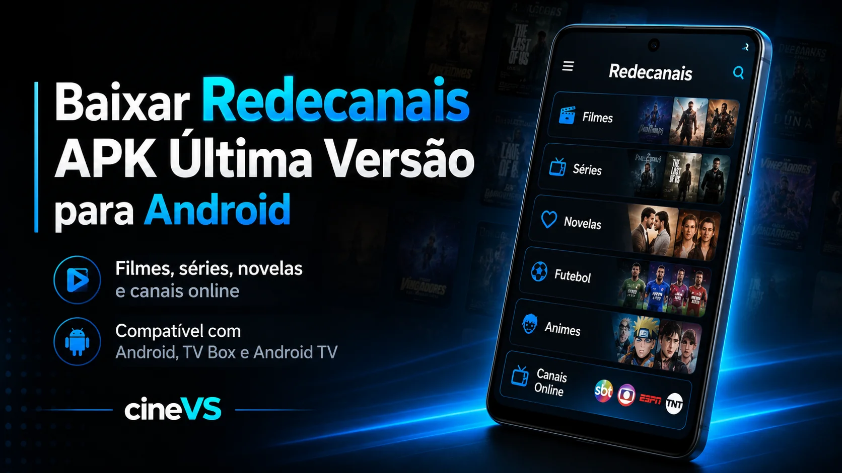 Baixar Redecanais APK Última Versão para Android 2026
